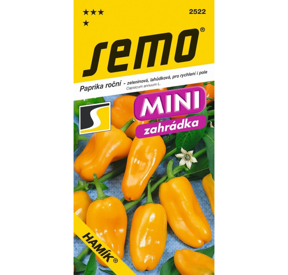 Paprika ročná pre rých. aj pole lahôdková ´HAMÍK´, bal. 30 s.